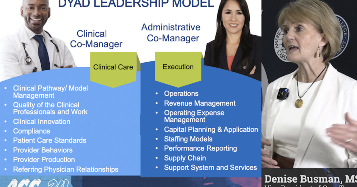 Why your cardiology department's leadership structure matters