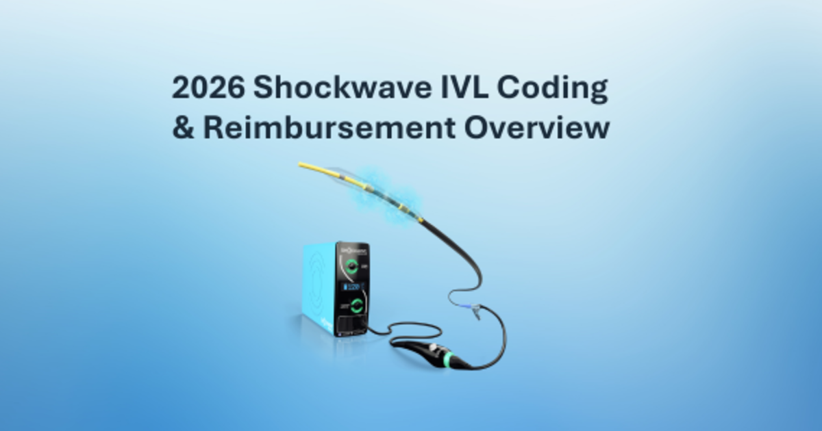 2026 Shockwave IVL Coding and Reimbursement Overview