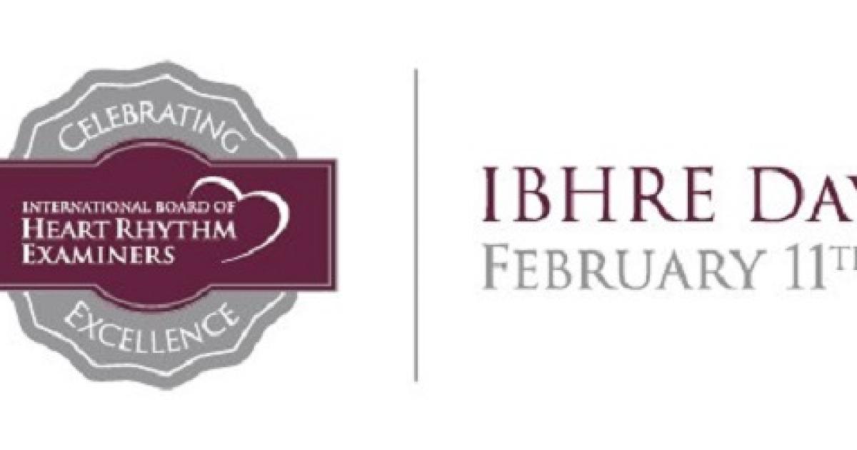 IBHRE Promotes Certification among Heart Rhythm Examiners