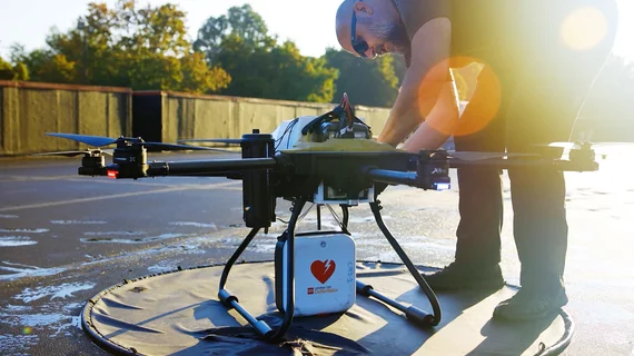 Drones deliver AEDs for the first time in the United States